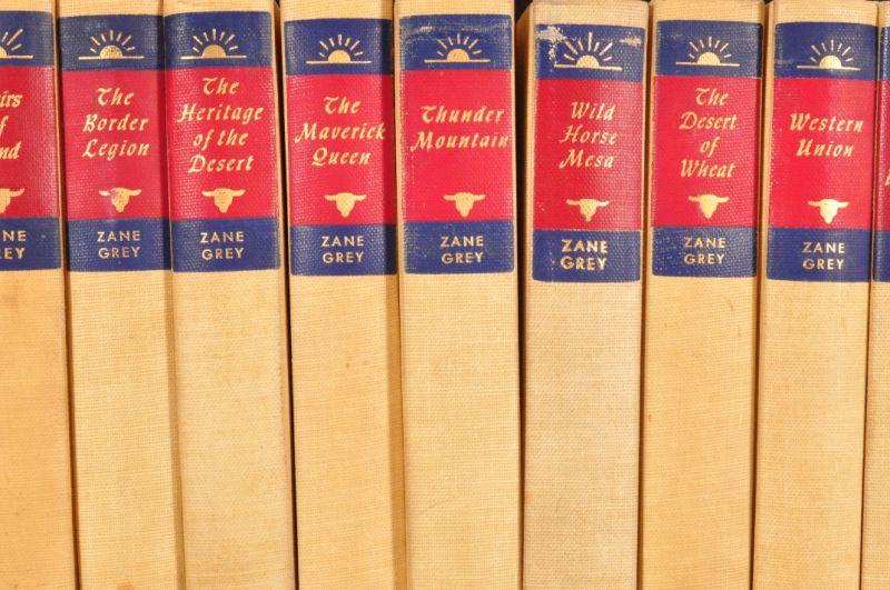Roy Rogers' Zane Grey Book Collection 63 Books RR