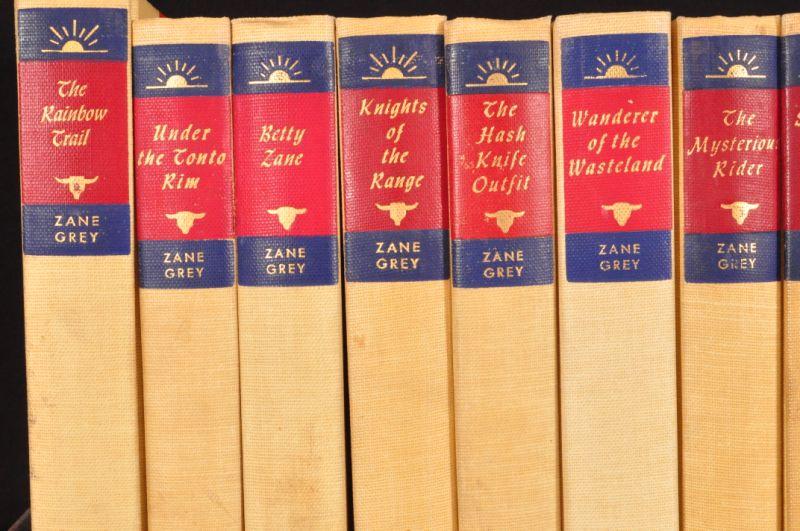 Roy Rogers' Zane Grey Book Collection 63 Books RR