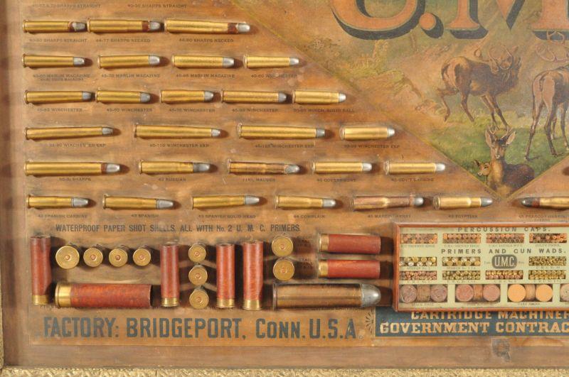 Rare 1899 UMC Factory Bullet Board