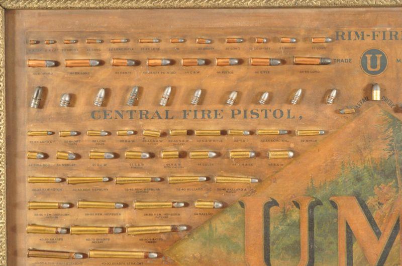 Rare 1899 UMC Factory Bullet Board