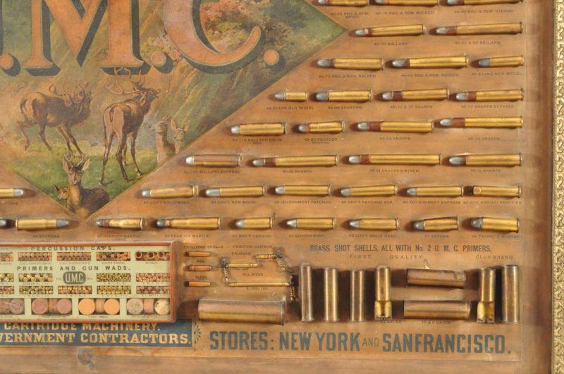 Rare 1899 UMC Factory Bullet Board