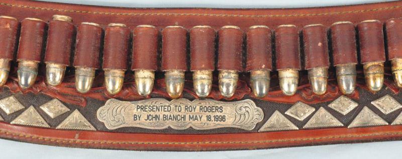Roy's Rogers' Presentation Gun Rig John Bianchi RR
