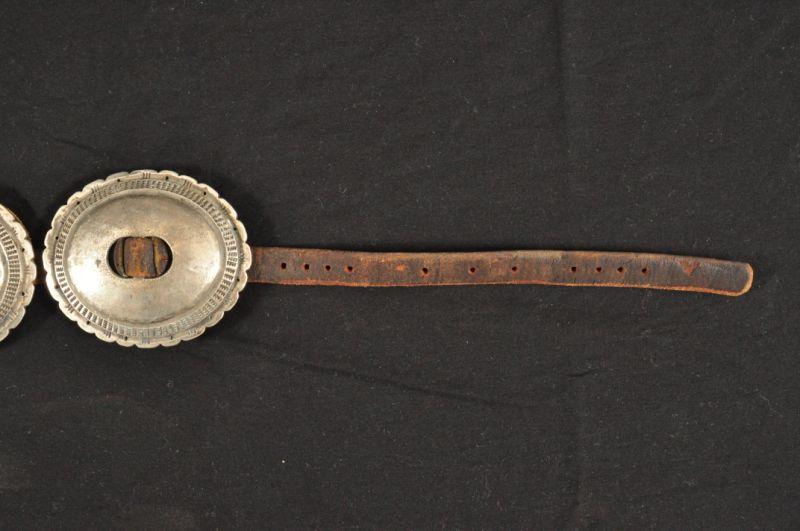 Navajo First Phase Style Silver Concho Belt