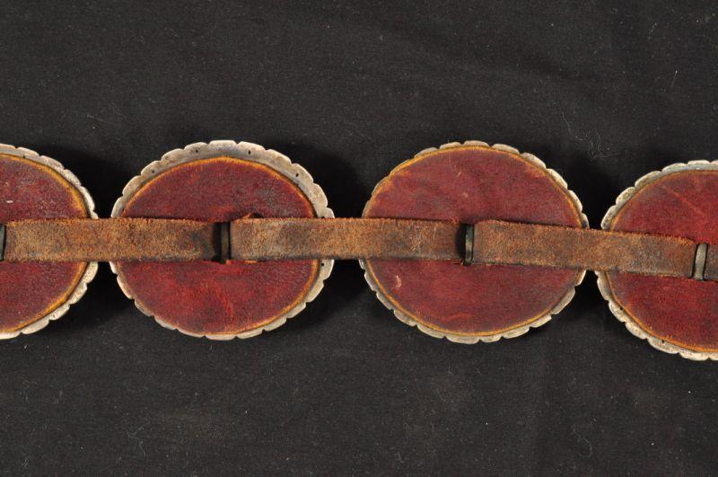 Navajo First Phase Style Silver Concho Belt