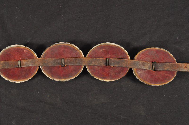 Navajo First Phase Style Silver Concho Belt