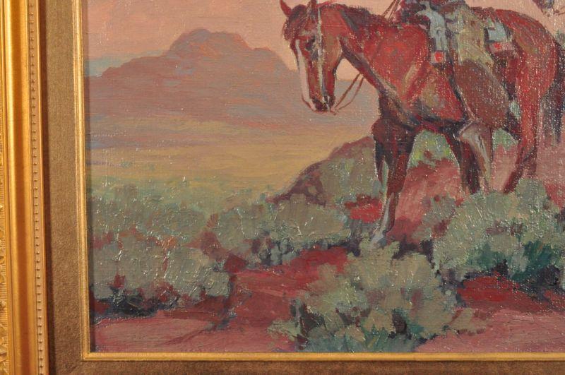 Till Goodan "Trail Riders" Oil Painting 1856-1958