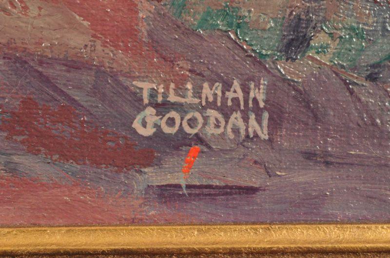 Till Goodan "Trail Riders" Oil Painting 1856-1958