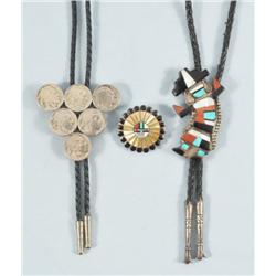 Collection of 3 Roy Rogers Bolo Ties RR