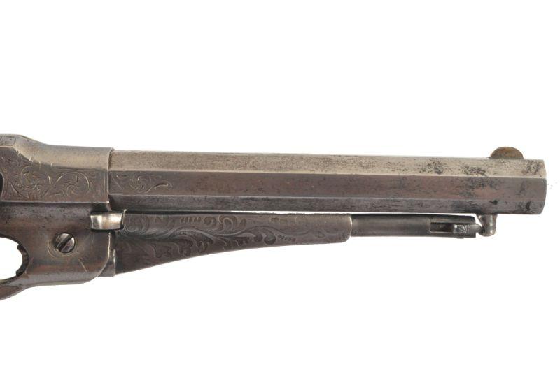 Engraved Remington .36 New Model Police Revolver