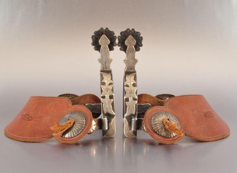 Ray Anderson #991 Silver Mounted Spurs