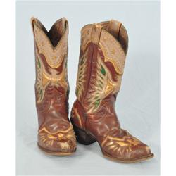 Roy Rogers Custom Made Double Eagle Boots RR