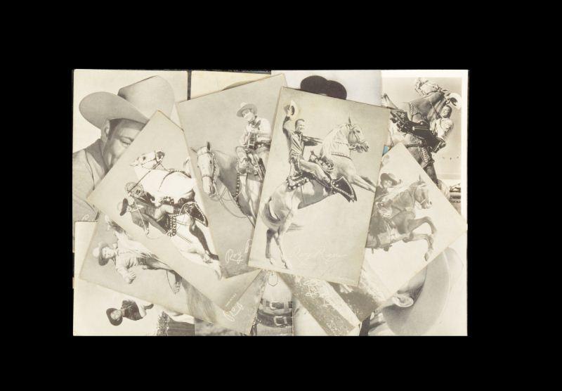 Collection of Roy Rogers & Dale Evans Postcards RR