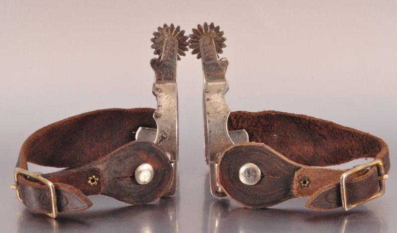 1930s Wally Boone "Kent Special" Pattern Spurs