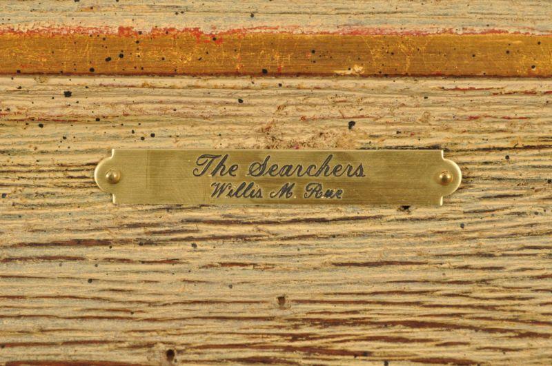 Willis M. Rue Oil Painting "The Searchers"