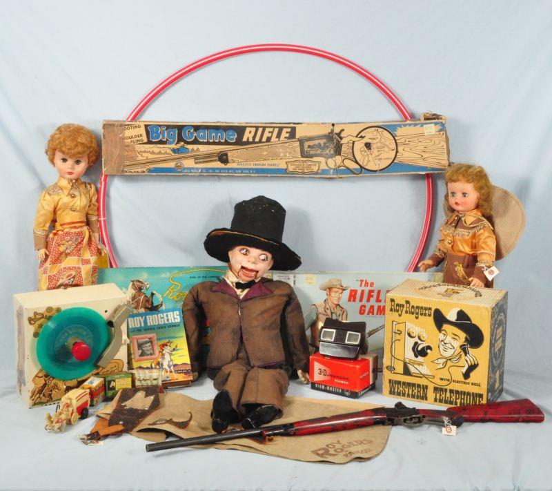 Collection of Roy Rogers Toys & Games RR
