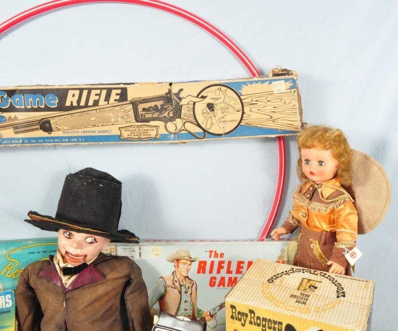 Collection of Roy Rogers Toys & Games RR