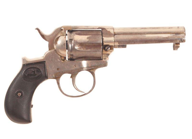 Belgian or Mexican copy of a Colt 1877 Revolver