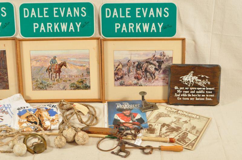 Collection of Roy Rogers Museum Memorabilia RR