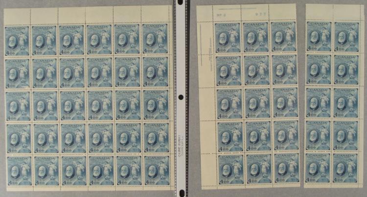 55 Canada Alexander Graham Bell Stamps 1 Full Sheet
