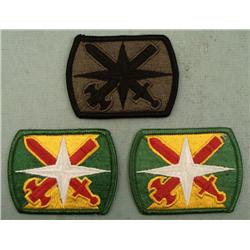 U.S. MILITARY PATCHES-2X3 W/ AXE & SWORD DESIGN