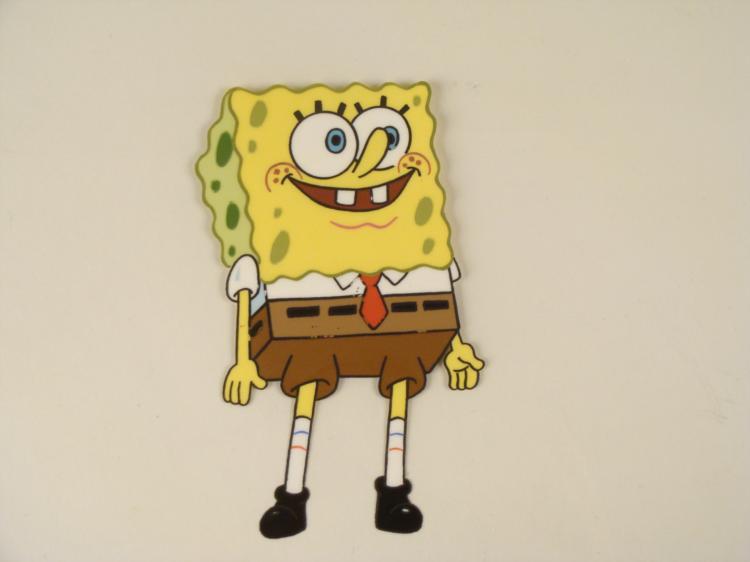 SpongeBob Original Animation Cel Lookin Spiffy