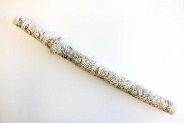 Japanese ivory sword