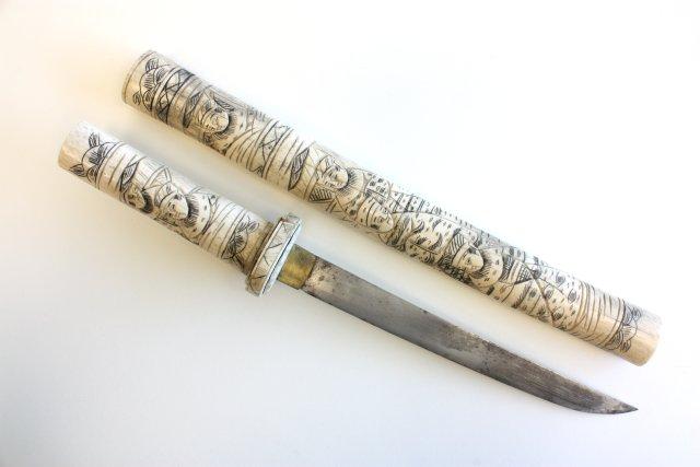 Japanese ivory sword