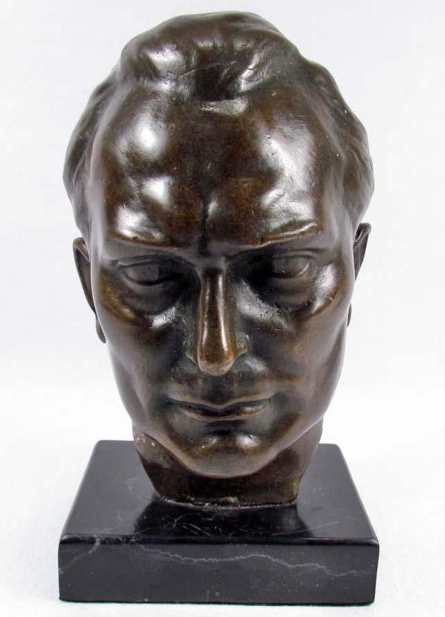 WW2 GERMAN NAZI LUFTWAFFE FIELD MARSHALL HERMAN GORING BRONZE BUST STATUE