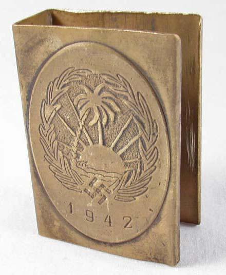 WW2 GERMAN NAZI MATCHBOX COVER