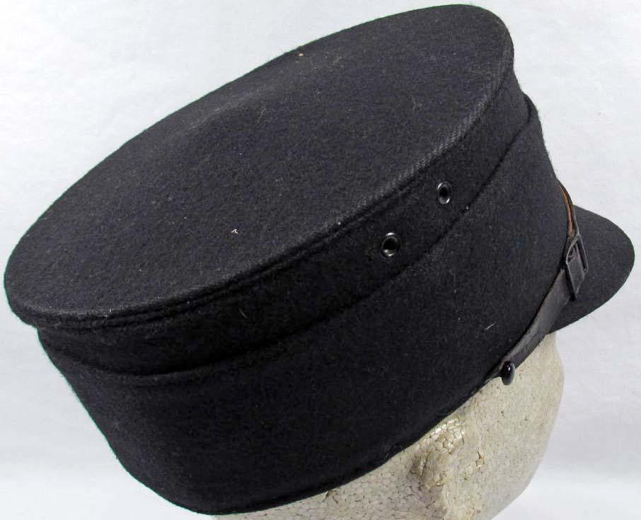 WW2 GERMAN NAZI KEPI HAT W/ INSIGNIA