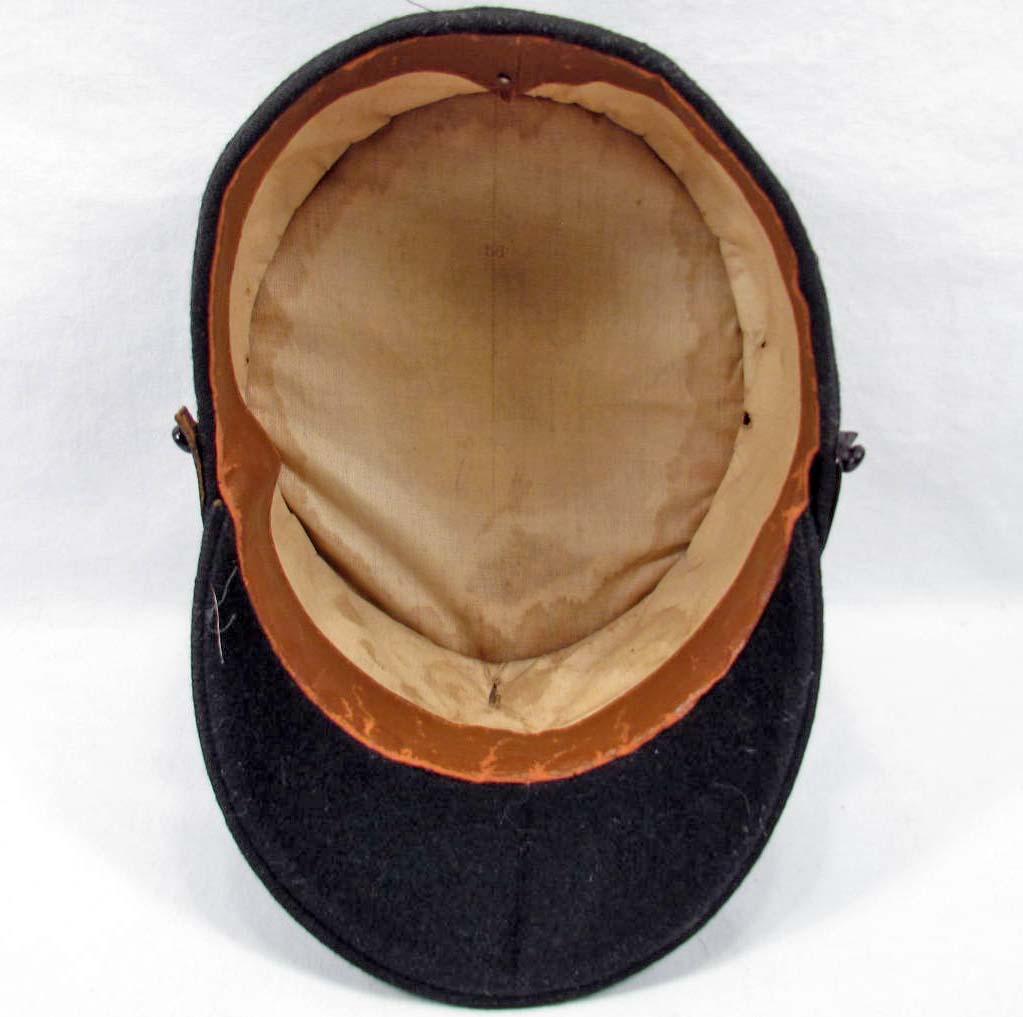 WW2 GERMAN NAZI KEPI HAT W/ INSIGNIA