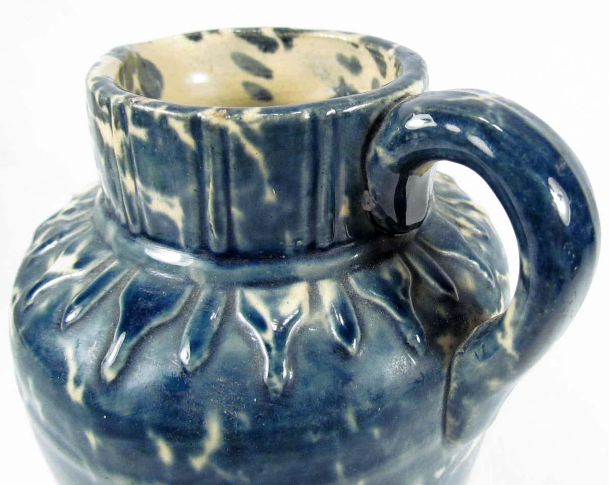 ANTIQUE SPONGEWARE PITCHER