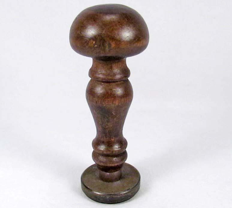 WW2 GERMAN NAZI WAFFEN SS DOCUMENT STAMP