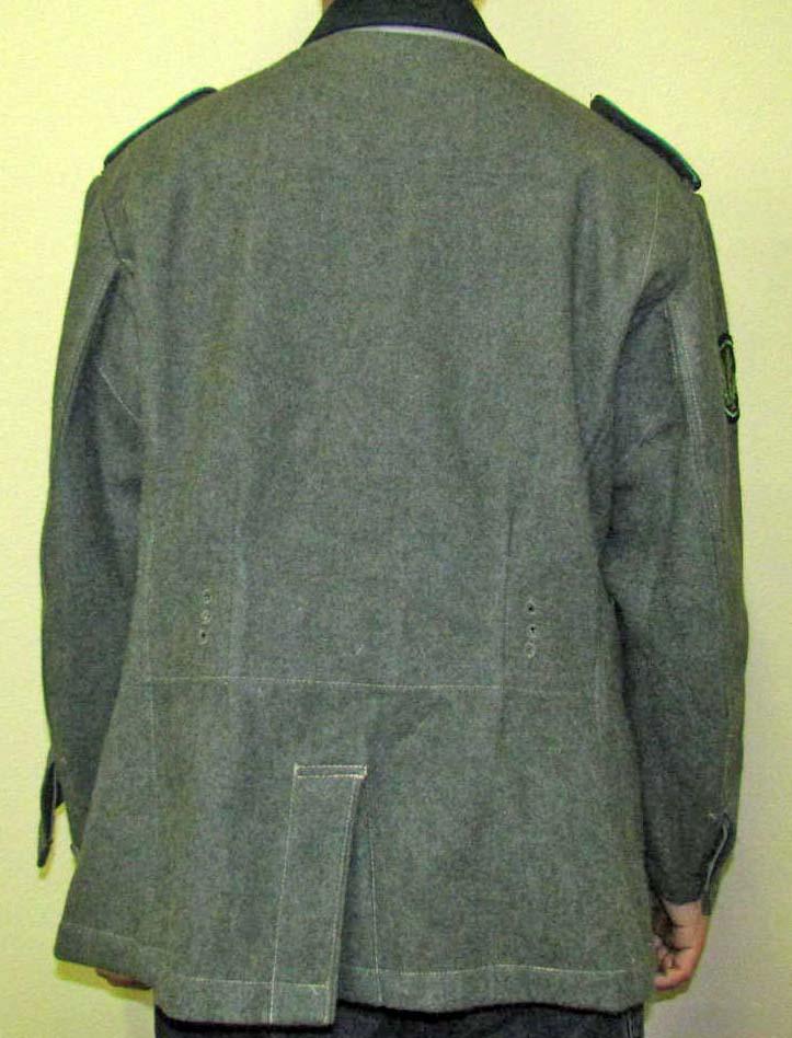 WW2 GERMAN NAZI ARMY M-36 COMBAT EM MOUNTAIN TROOPS TUNIC FOR AN ...