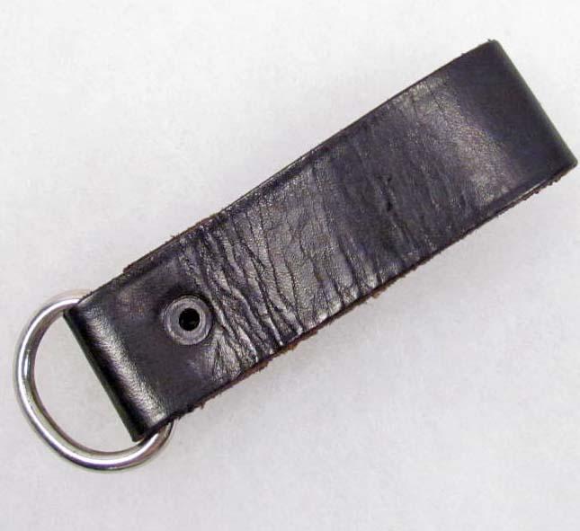 WW2 GERMAN NAZI WAFFEN SS LEATHER DAGGER BELT LOOP STAMPED W/ SET OF SS ...