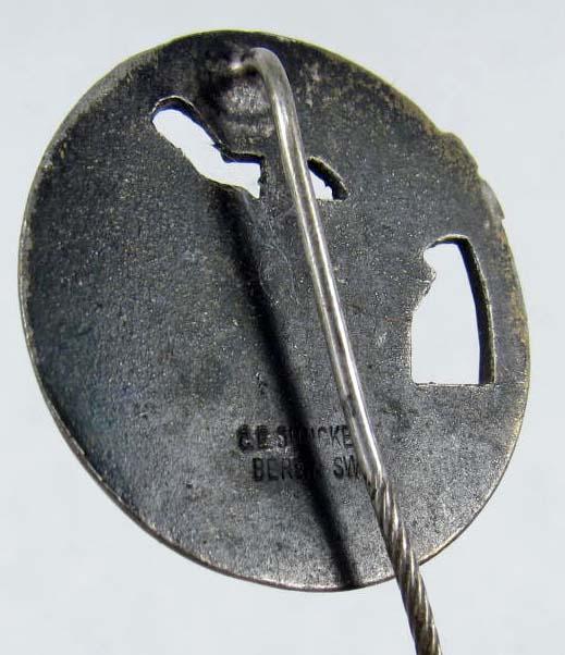WW2 GERMAN NAZI NAVAL BLOCKADE RUNNER BADGE STICK PIN