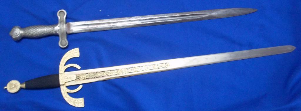 Lot- Two Swords, one Inch Sheath