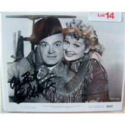 Bob Hope Signed Photograph.
