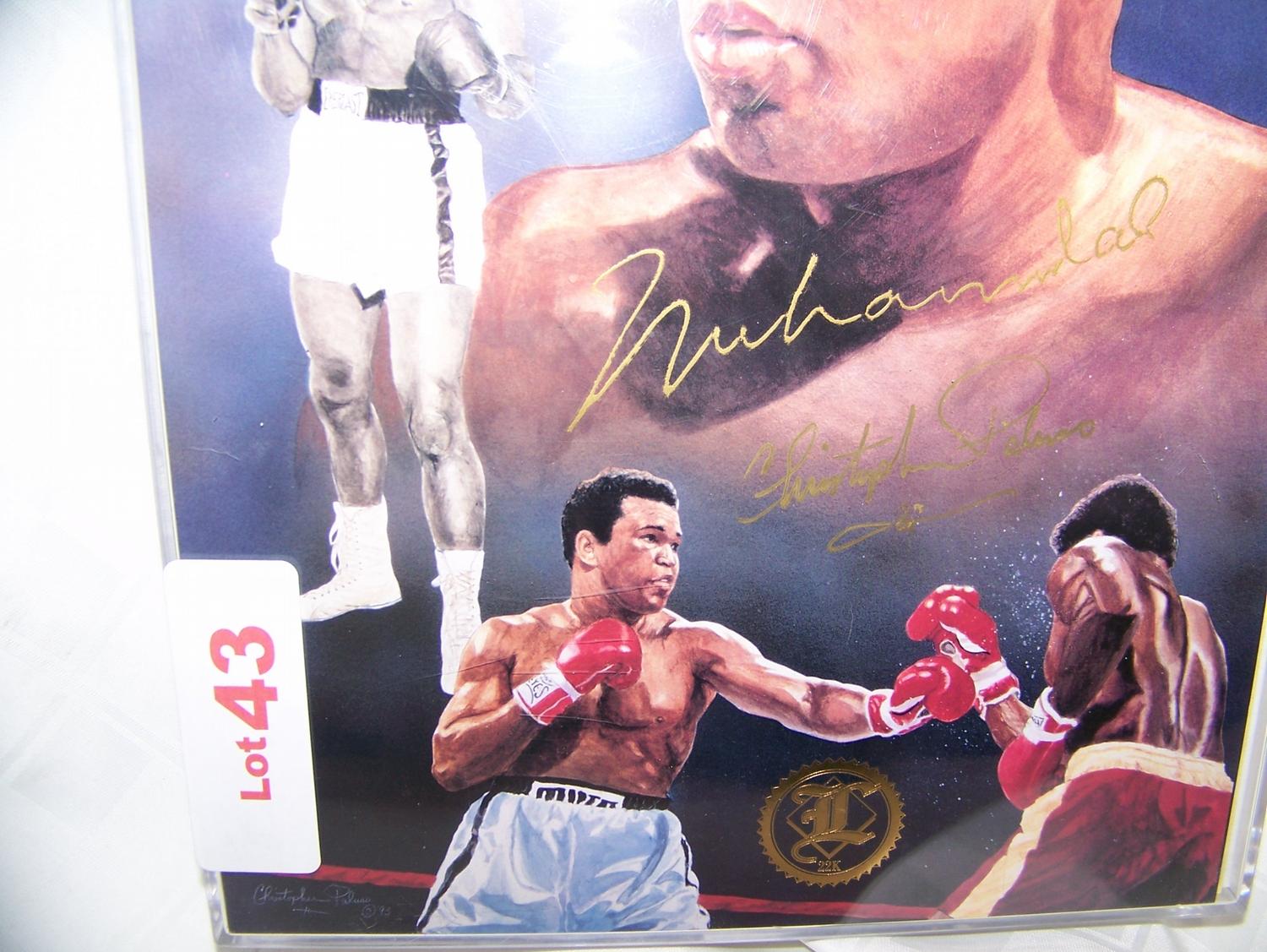 MUHAMMAD ALI HAND SIGNED LEGENDS SPORTS MEMORABILIA MAG. MAYJUNE 1993 W ...