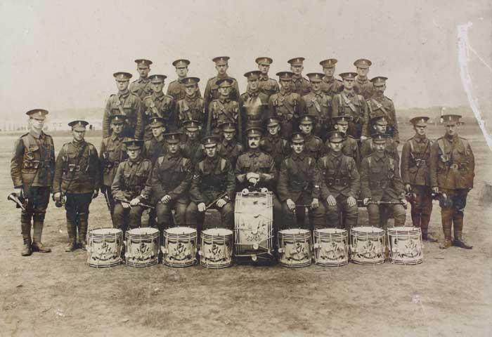 1914-1918: 12th (Central Antrim Volunteers) Battalion Royal Irish Rifles large photograph