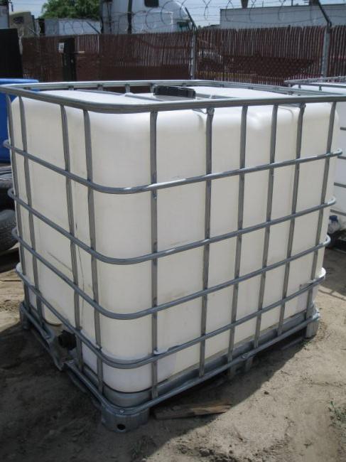 260 Gallon Poly Water Tank With Crate