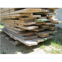 Lot of Scaffolding Wood Planks