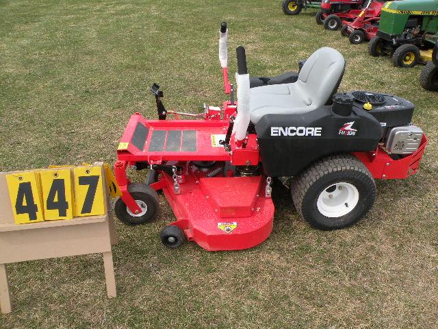 Encore Z-Fusion FZ-48 zero turn mower SN-54850