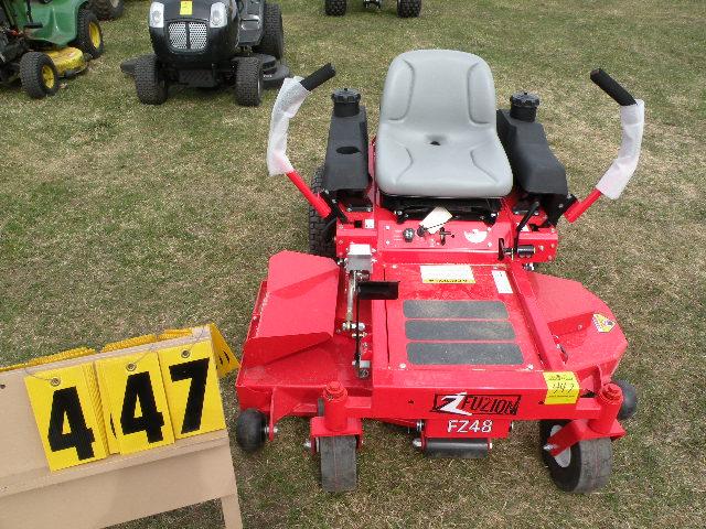 Encore Z-Fusion FZ-48 zero turn mower SN-54850