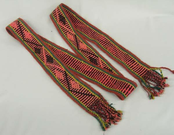 Native American Navajo Woven Dance Sash