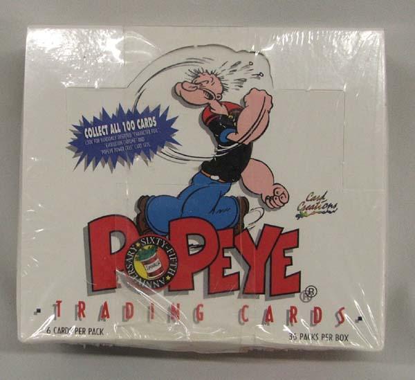 1994 Popeye Trading Cards In Original Box