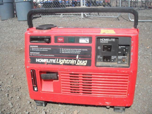Homelite HG600 Compact Generator
