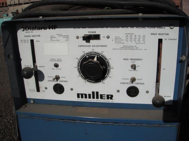 Miller Dialarc HF Arc Welder