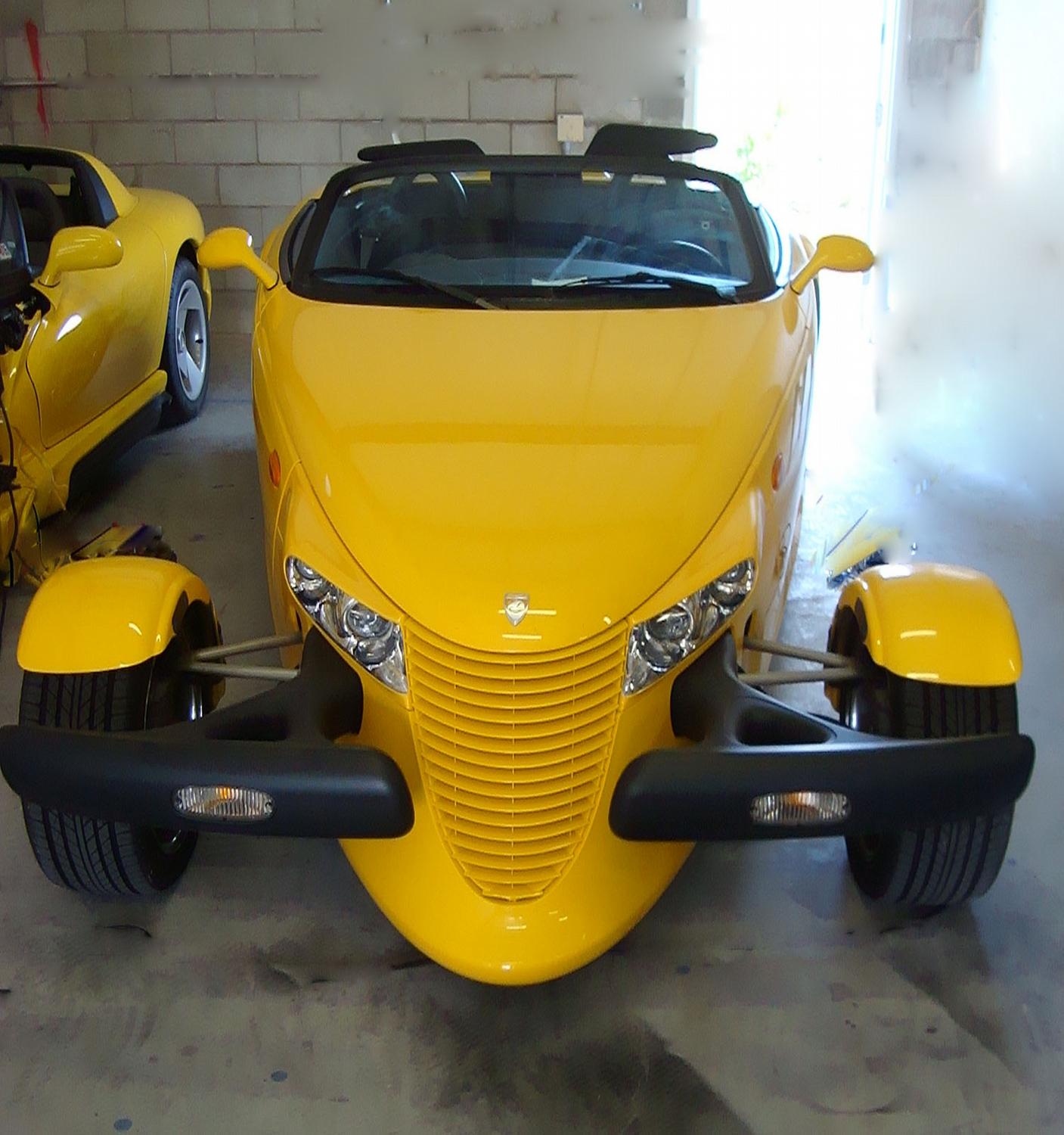 Stunning Yellow 2000 Plymouth Prowler With 3,475 Original Miles