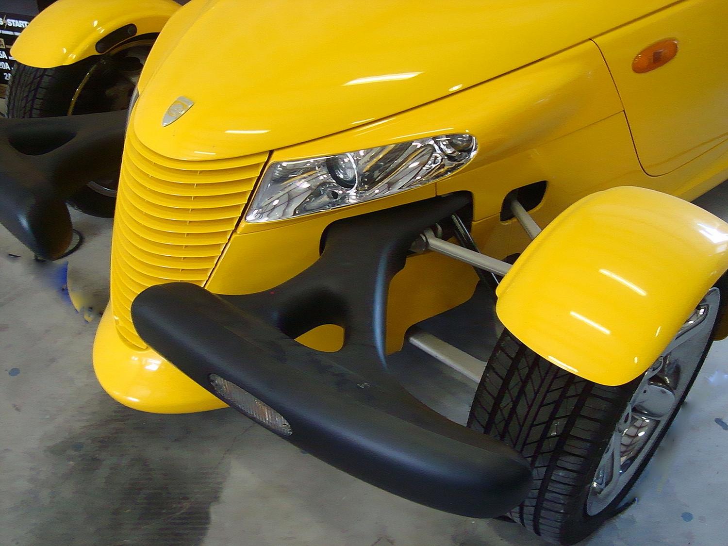 Stunning Yellow 2000 Plymouth Prowler With 3,475 Original Miles